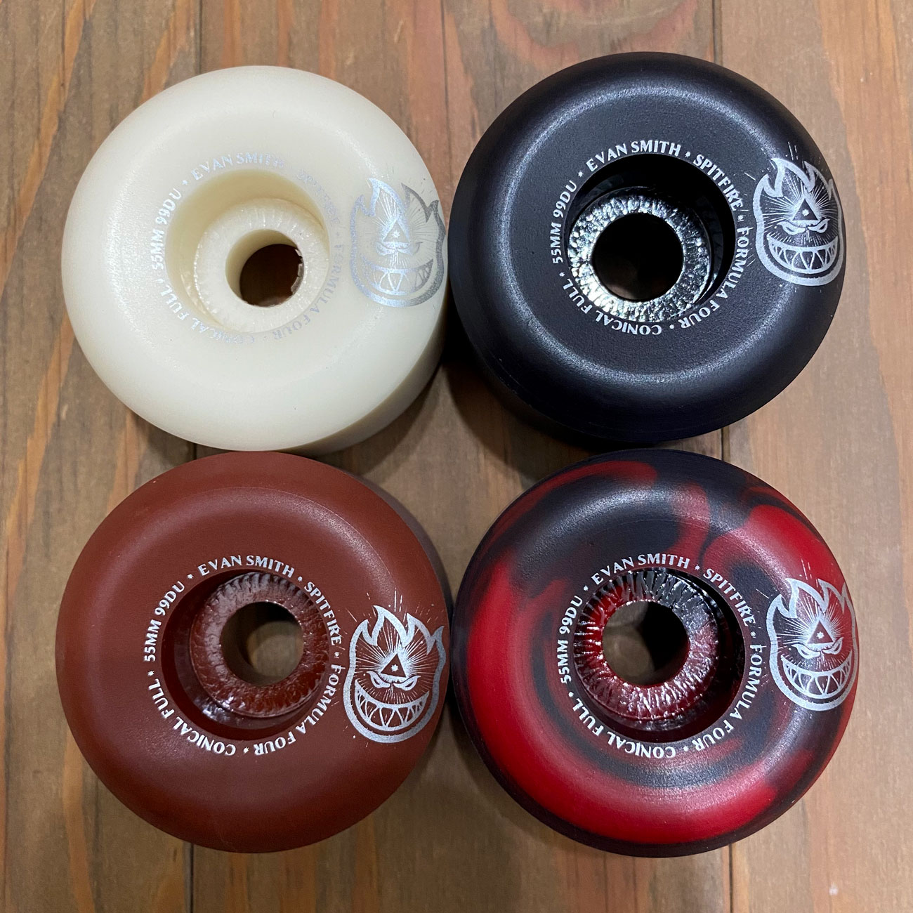 【コニカル】SPITFIRE F4 EVAN SMITH CONICAL FULL 99A 55mm | HIGHSOX SKATEBOARDS